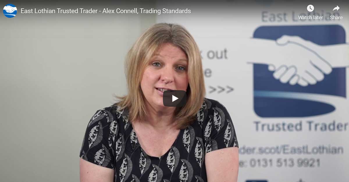 Learn about the East Lothian Trusted Trader Scheme