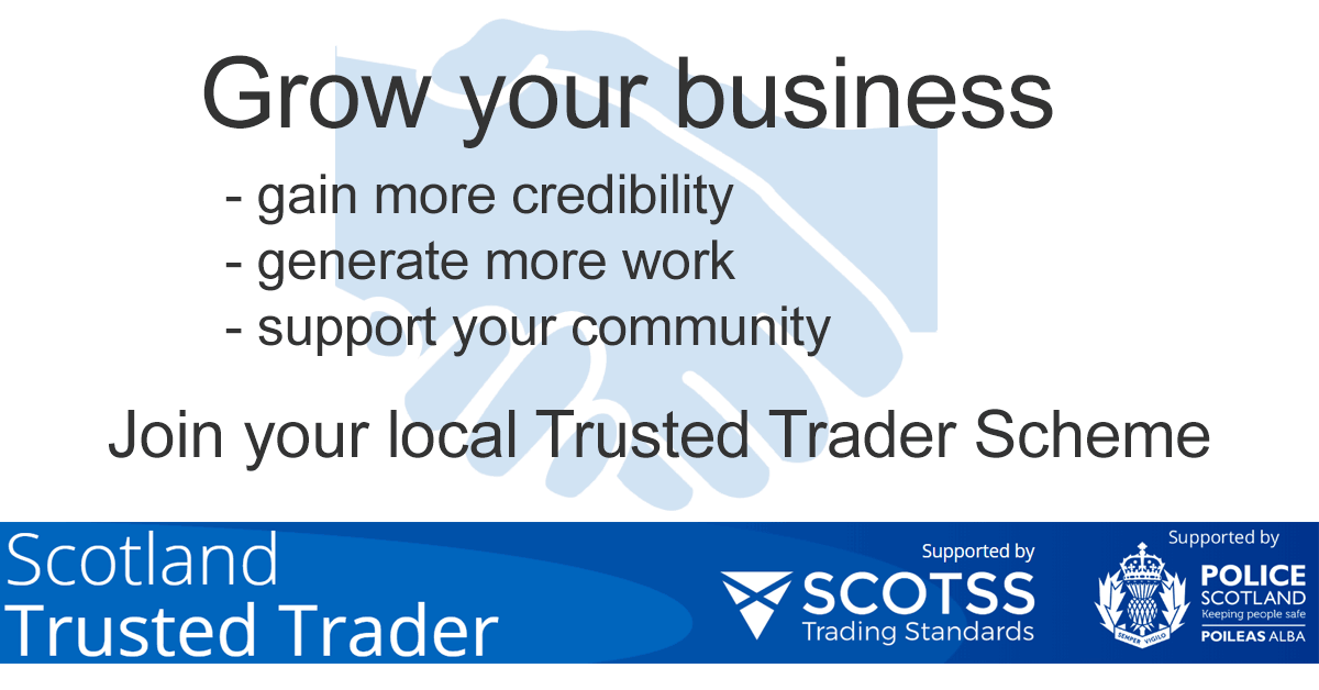 Join your local Trusted Trader scheme