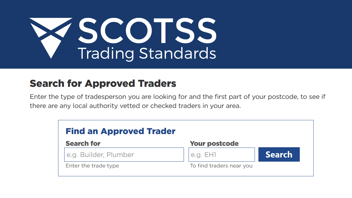 SCOTSS Approved Trader | SCOTSS Trading Standards